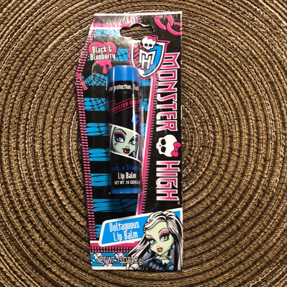 monster high | Makeup | Monster High Black Blueberry Lip Balm | Poshmark